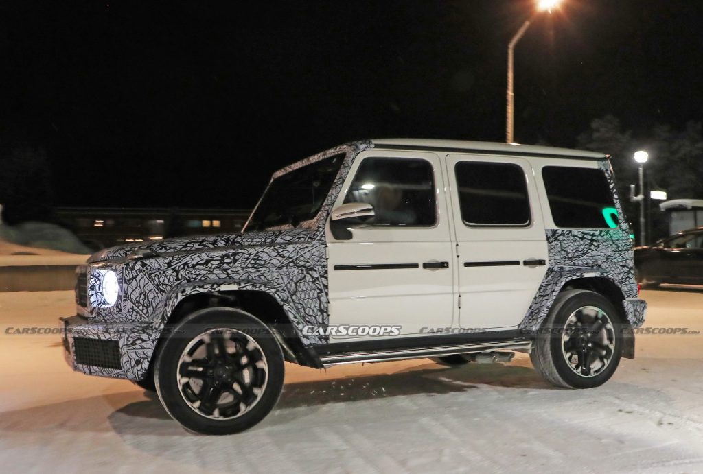 Mercedes-AMG G63 Facelift Spied Testing Hiding Non-Traceable Updates ...