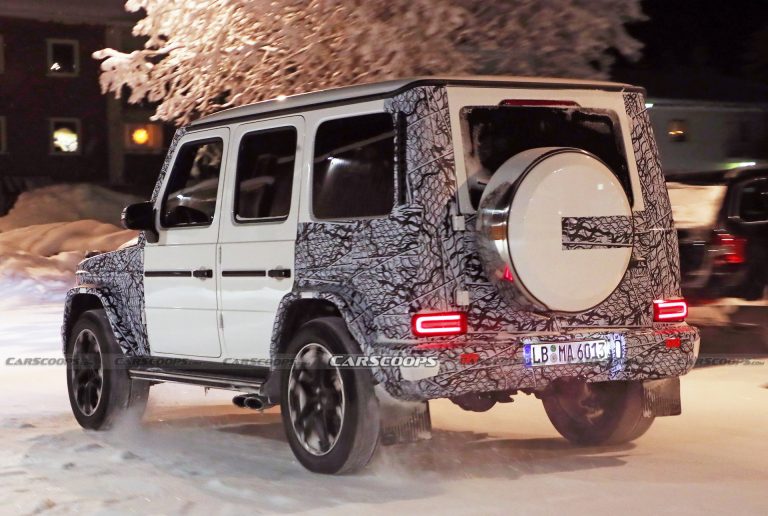 Mercedes-AMG G63 Facelift Spied Testing Hiding Non-Traceable Updates ...