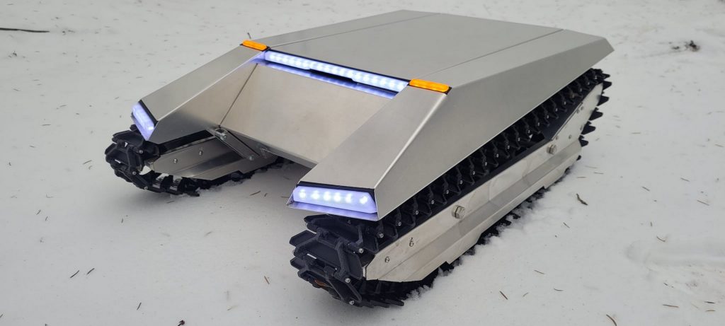 CyberKAT Is A Cybertruck-Inspired Remote Controlled Snowcat That’ll ...