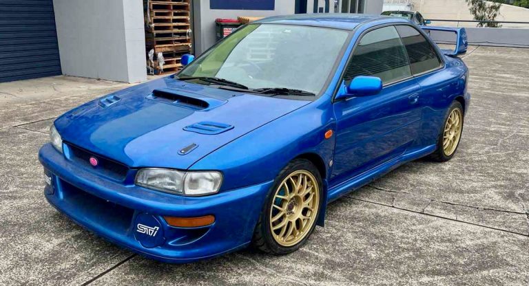 Rare Subaru Impreza WRX STI 22B Coupe Seized Under ‘Proceeds Of Crime ...