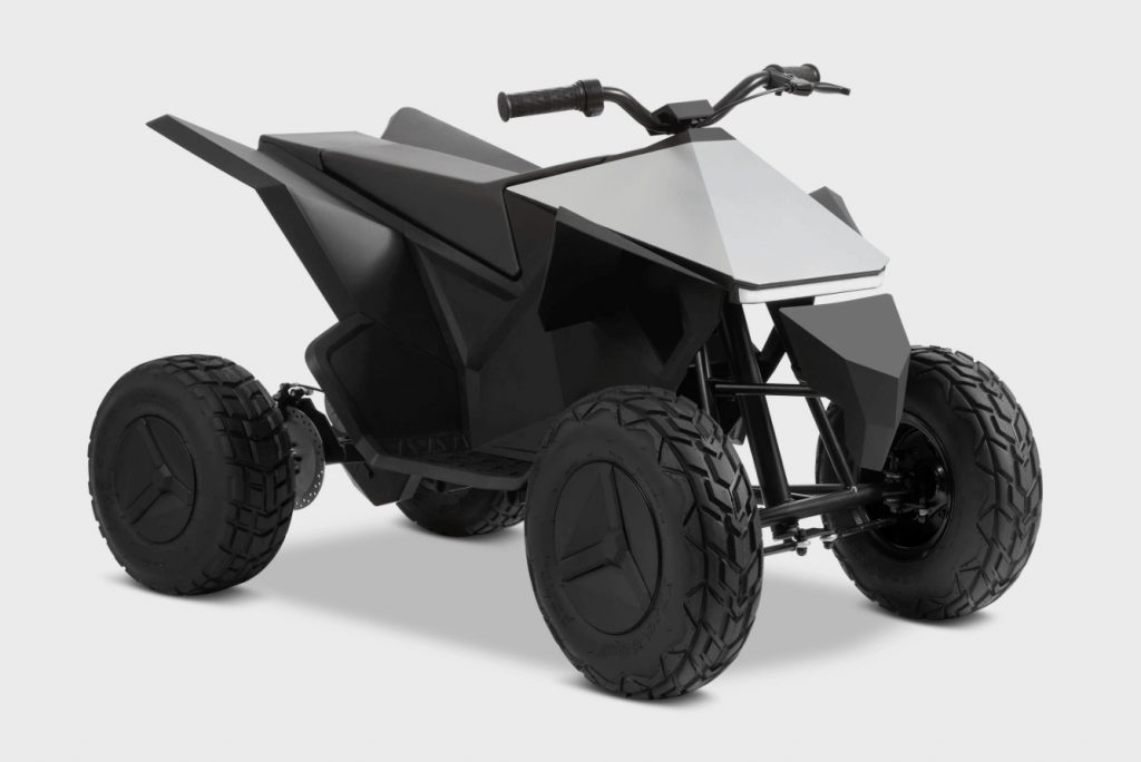 Tesla Cyberquad For Kids Debuts With $1,900 Price Tag And 15 Miles Of ...