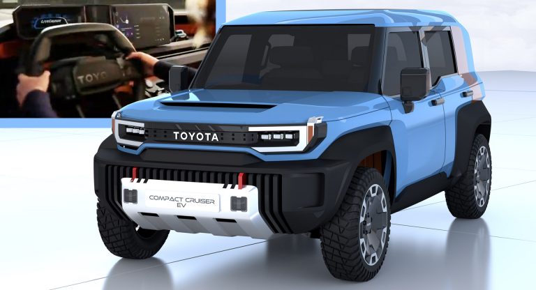 Toyota Compact Cruiser EV Arrives In Concept Form With Strong FJ ...