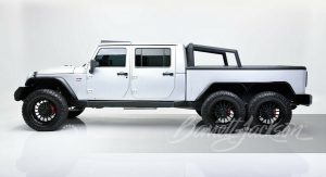 Forget The Gladiator, Buy This Hemi-Powered 2012 Jeep Wrangler 6x6 ...