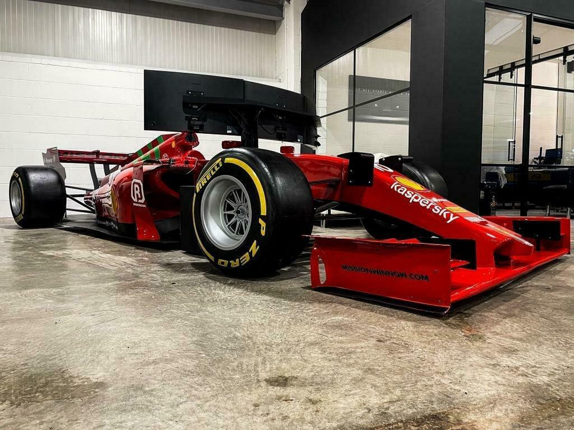 This Slightly Used Ferrari F1 Simulator From 2021 Will Cost You $55K ...
