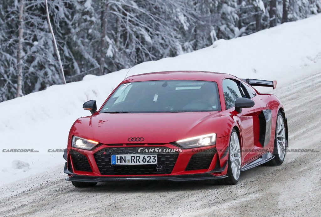 Last Hurrah? Audi R8 GT With High-Performance Parts Spotted Testing In ...