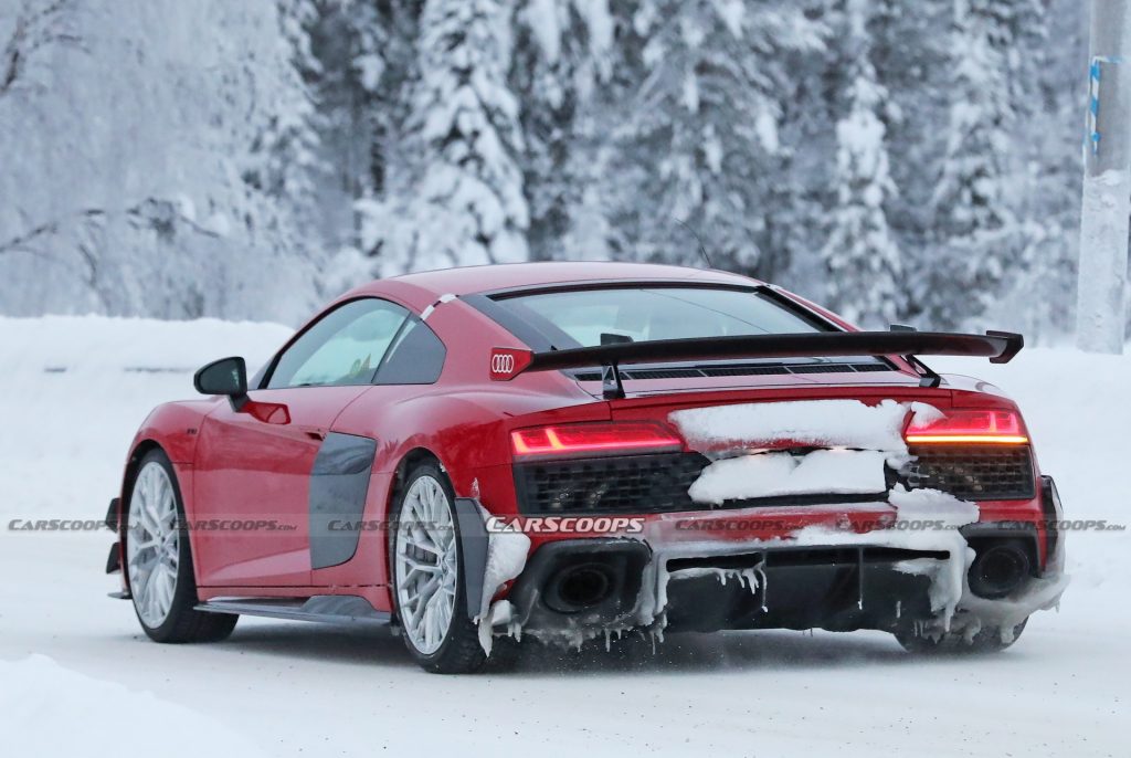 Last Hurrah? Audi R8 GT With High-Performance Parts Spotted Testing In ...