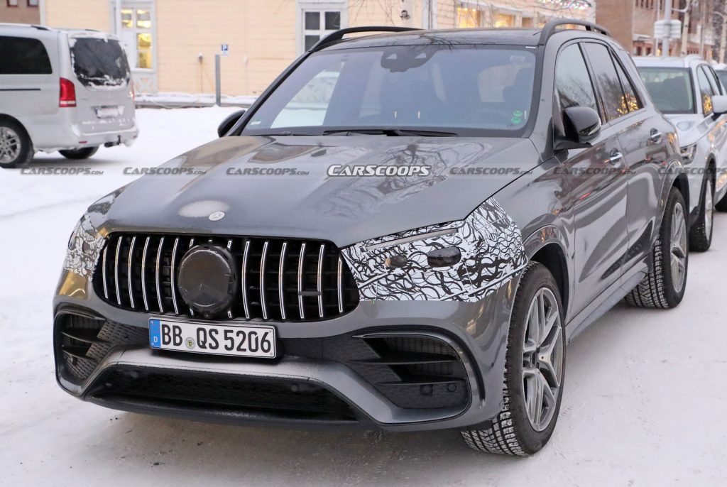 2023 Mercedes-AMG GLE 63 Spied Virtually Undisguised | Carscoops