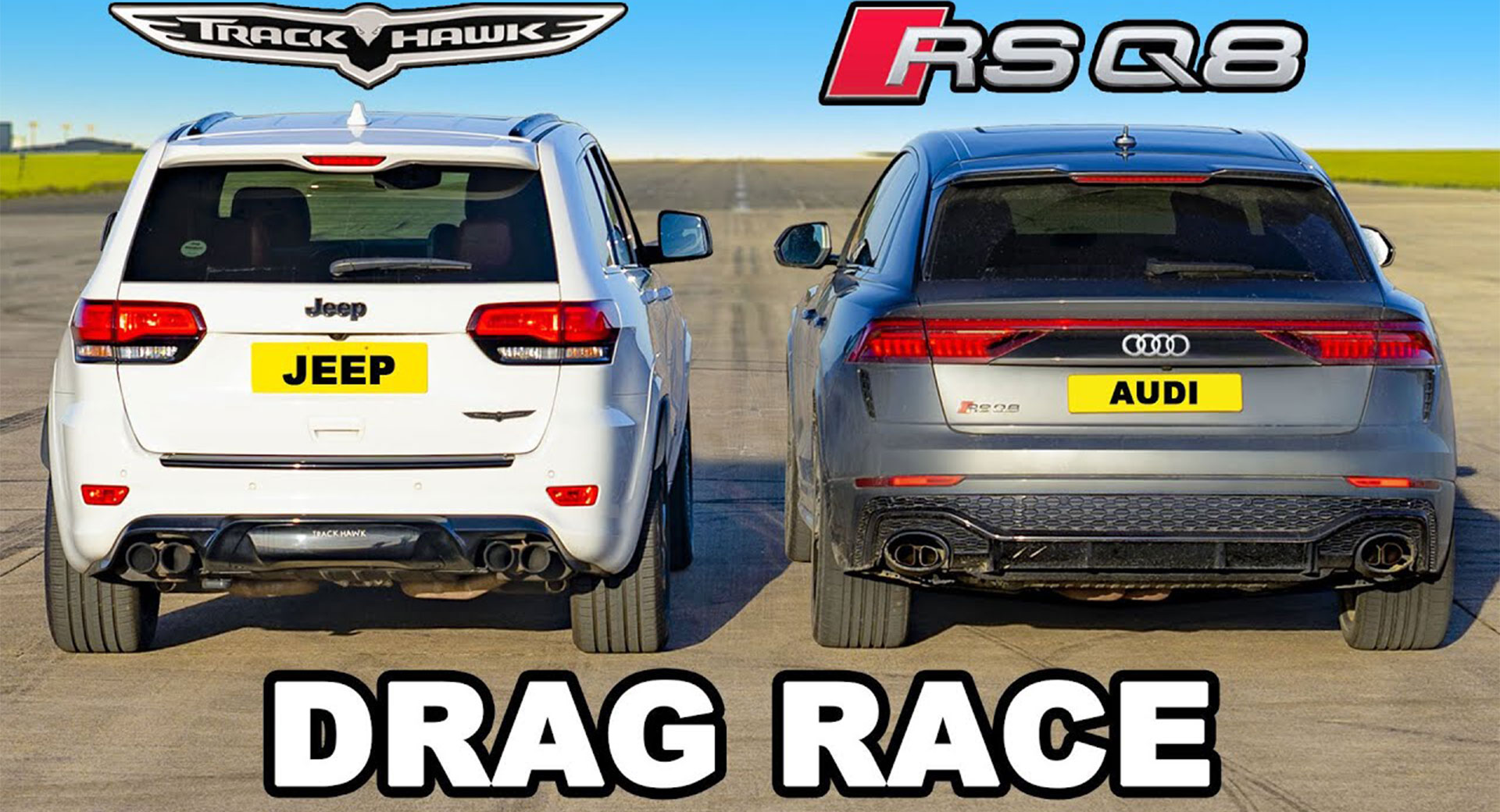 Can An Audi RS Q8 Keep Up With The Almighty Jeep Grand Cherokee ...