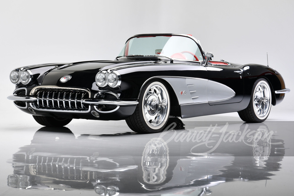 Stunningly Gorgeous 1958 Corvette Restomod Rides On C7 Chassis With An ...