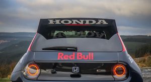Honda e With Wide Bodykit And Red Bull Livery Honors Max Verstappen's ...