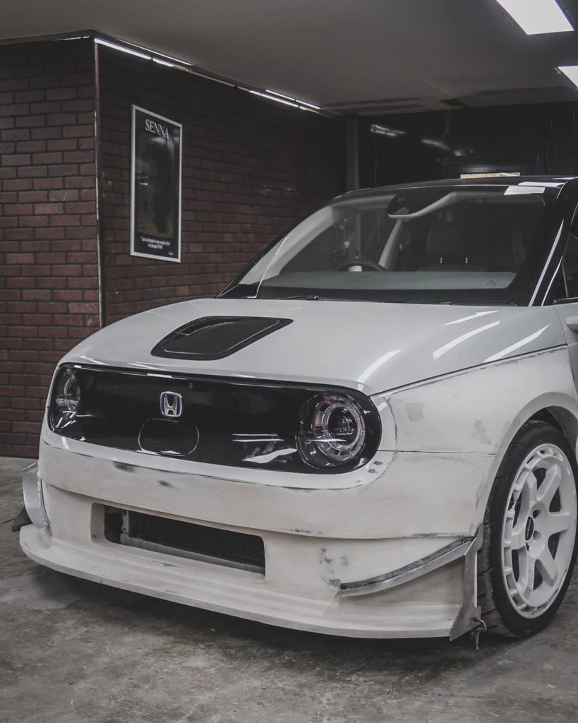 Honda e With Wide Bodykit And Red Bull Livery Honors Max Verstappen’s ...