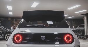 Honda e With Wide Bodykit And Red Bull Livery Honors Max Verstappen's ...