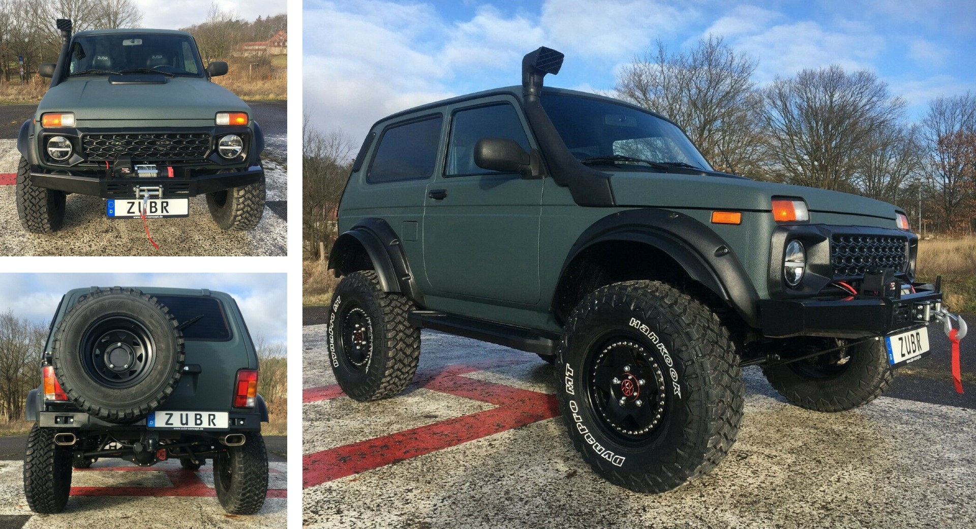 Lada Niva Monster Tuned By Zubr Will Cost You More Than A Ford Bronco ...