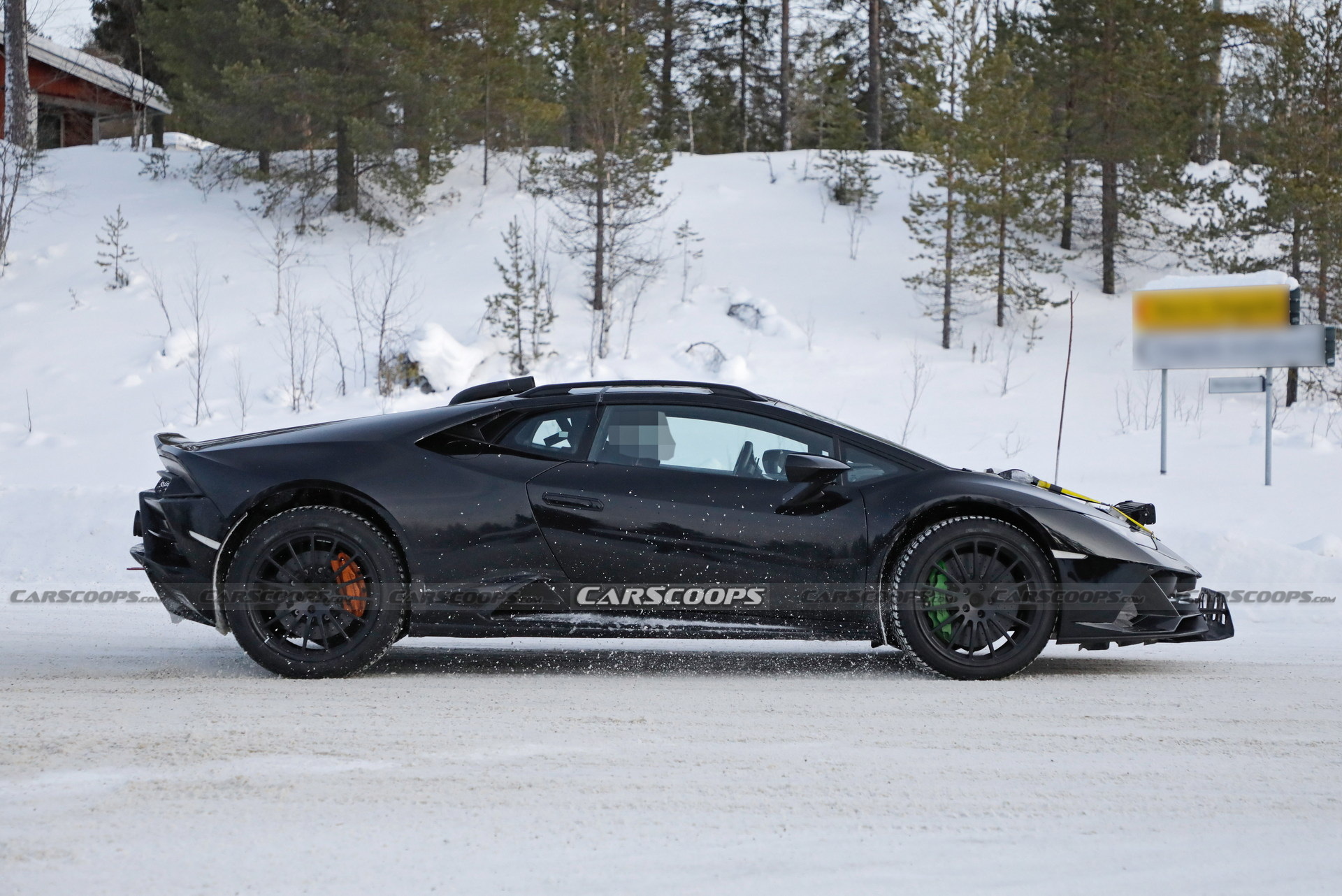 Lamborghini Spied Testing Huracán Sterrato Jacked Up Super Off-Roader ...