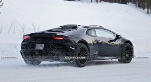 Lamborghini Spied Testing Huracán Sterrato Jacked Up Super Off-Roader ...