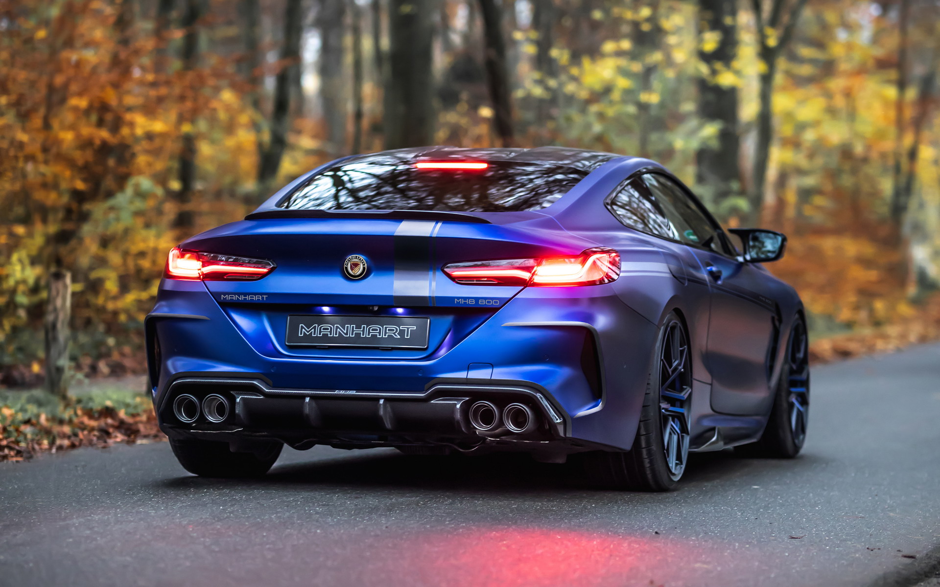 The BMW M8 Competition Pops A Blue Pill From Manhart And Gets 812-HP ...