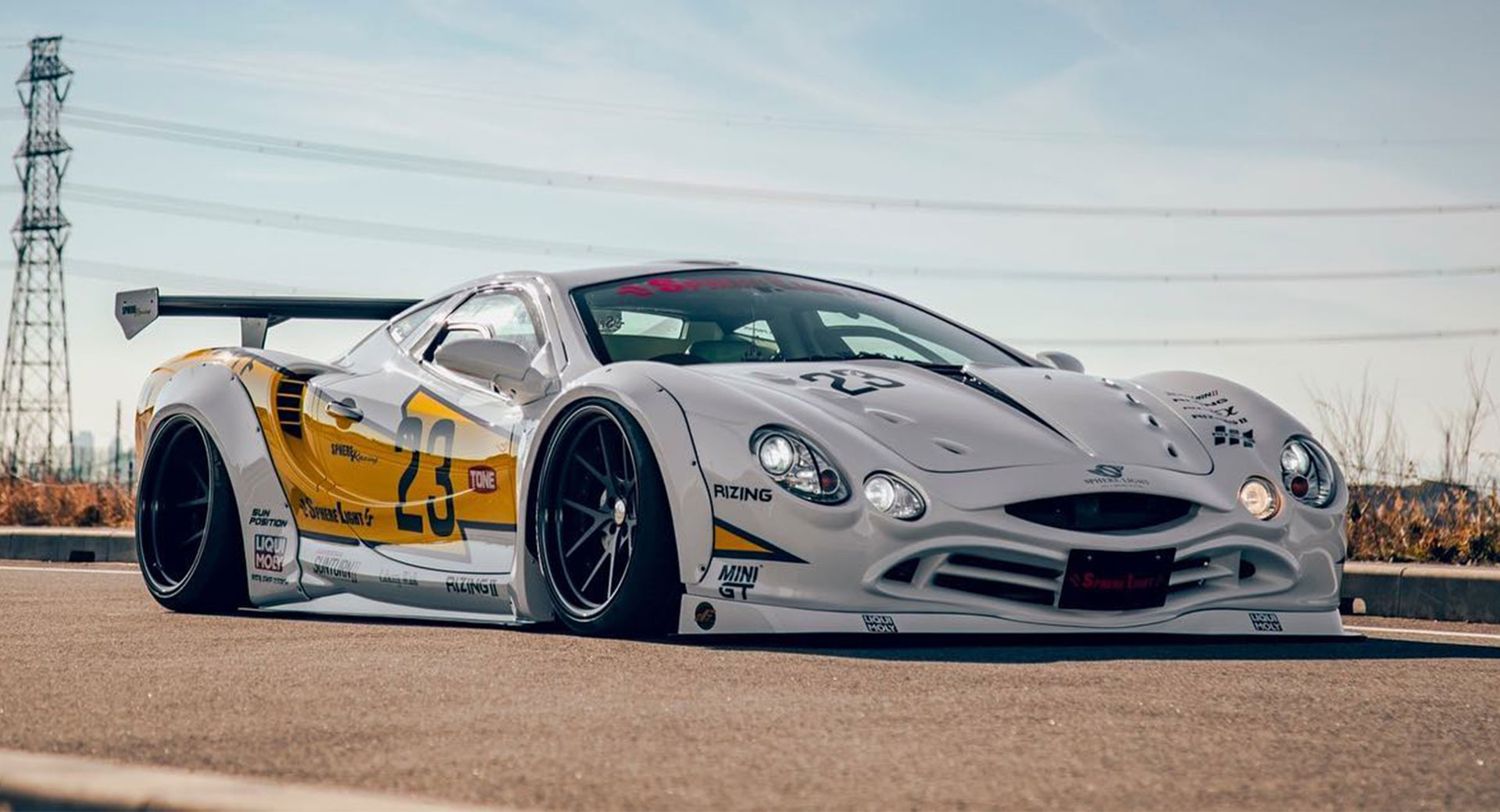 Cars Don’t Get More Bizarre Than A Mitsuoka Orochi With A Liberty Walk ...