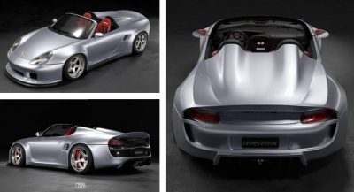 Tuner Teases Porsche Boxster Mk1 With Widebody Kit, Speedster Rear And ...