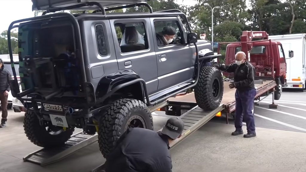 Japanese Students Built A Lifted Five-Door Suzuki Jimny Called ...