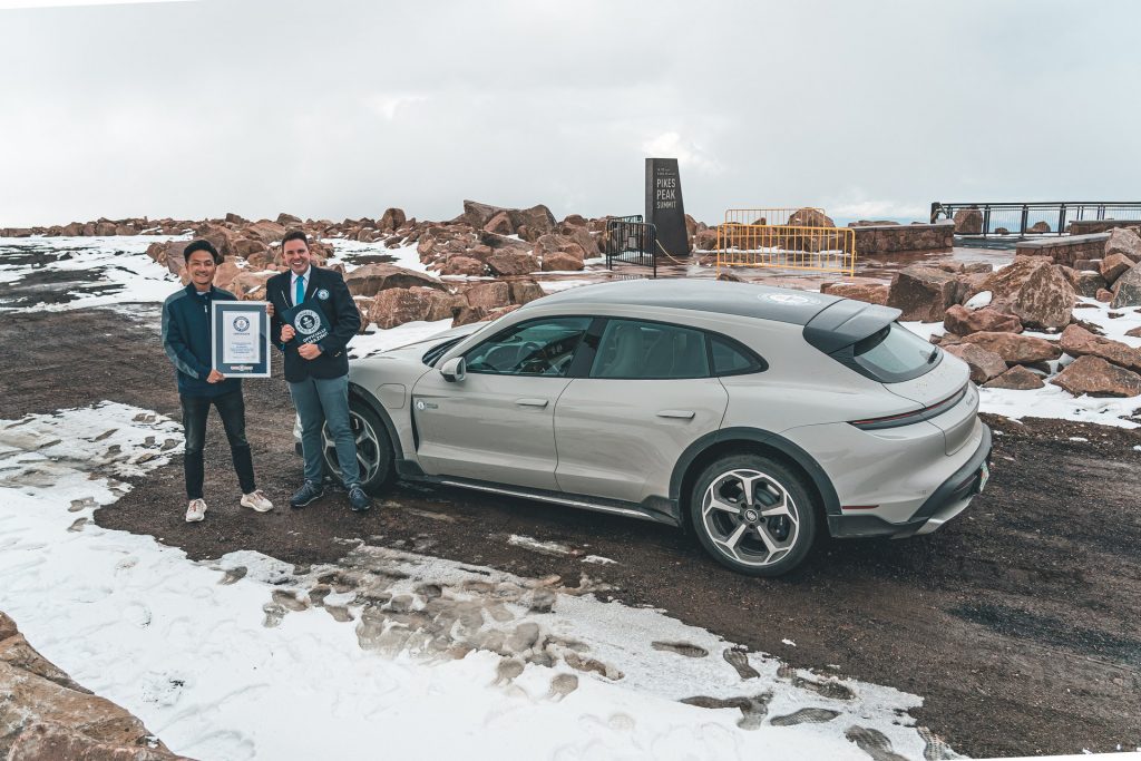 Porsche Breaks The World Record For The Greatest Altitude Change Ever ...