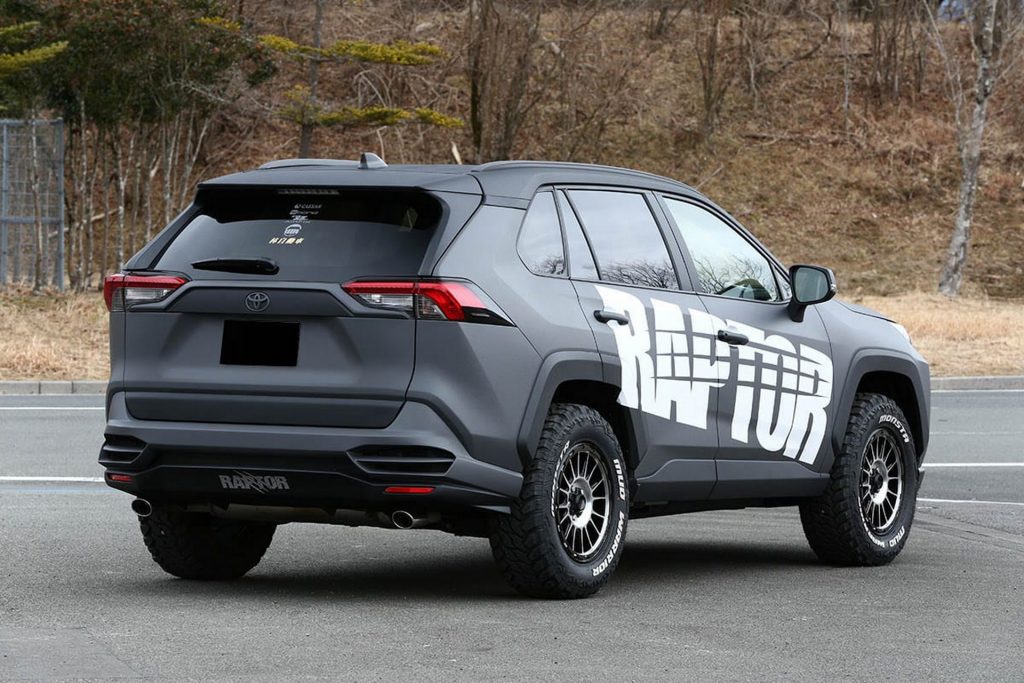 The Raptor Japan Is No Ford, But A Demo Toyota RAV4 With A Protective ...
