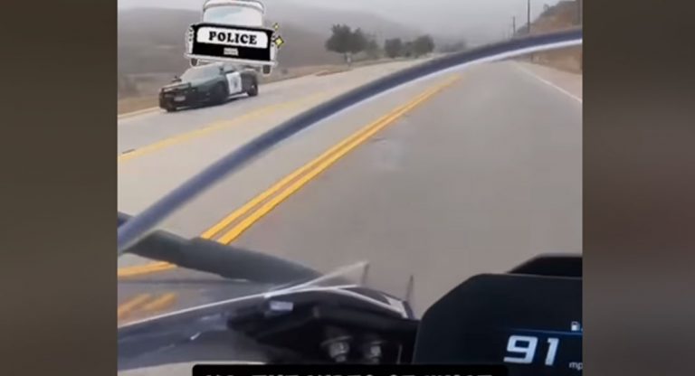 Biker Tells A Cop He Was Doing 61 MPH, GoPro Video Proves He Hit 101 ...