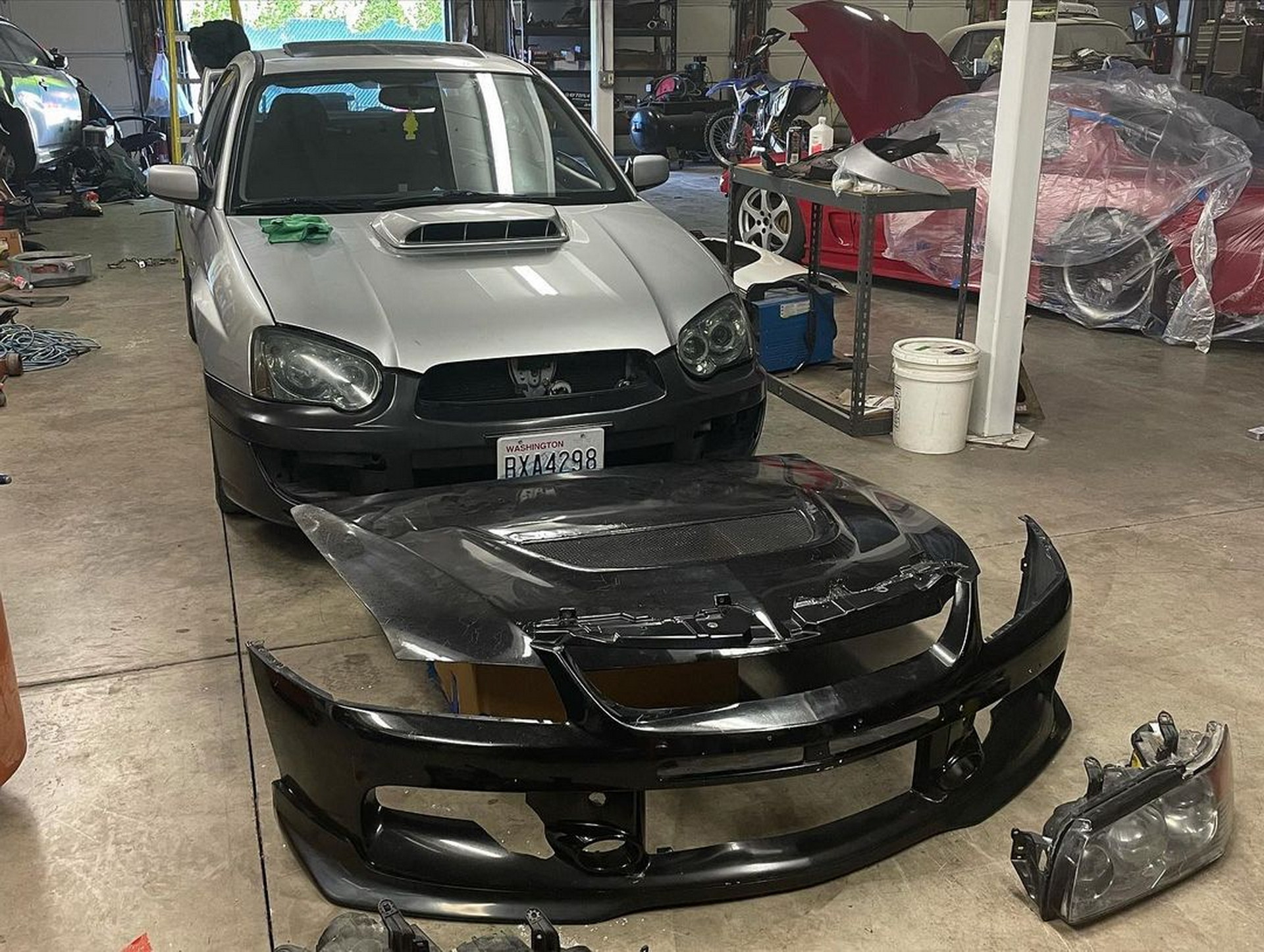 This Subaru Impreza WRX And Mitsubishi Evo Mashup Will Melt Your Brain ...