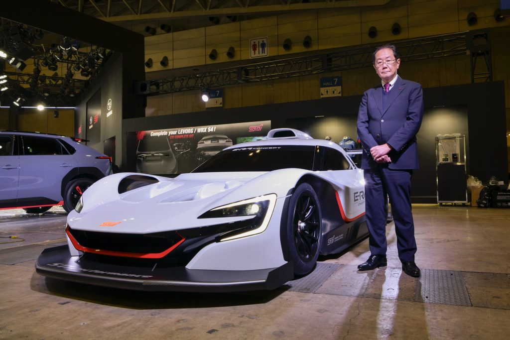 Subaru STI E-RA Electric Concept Charges Into Tokyo With 1,073 ...
