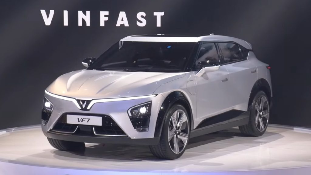 VinFast Unveils VF5, VF6, and VF7 Electric SUVs At CES, Announces ...