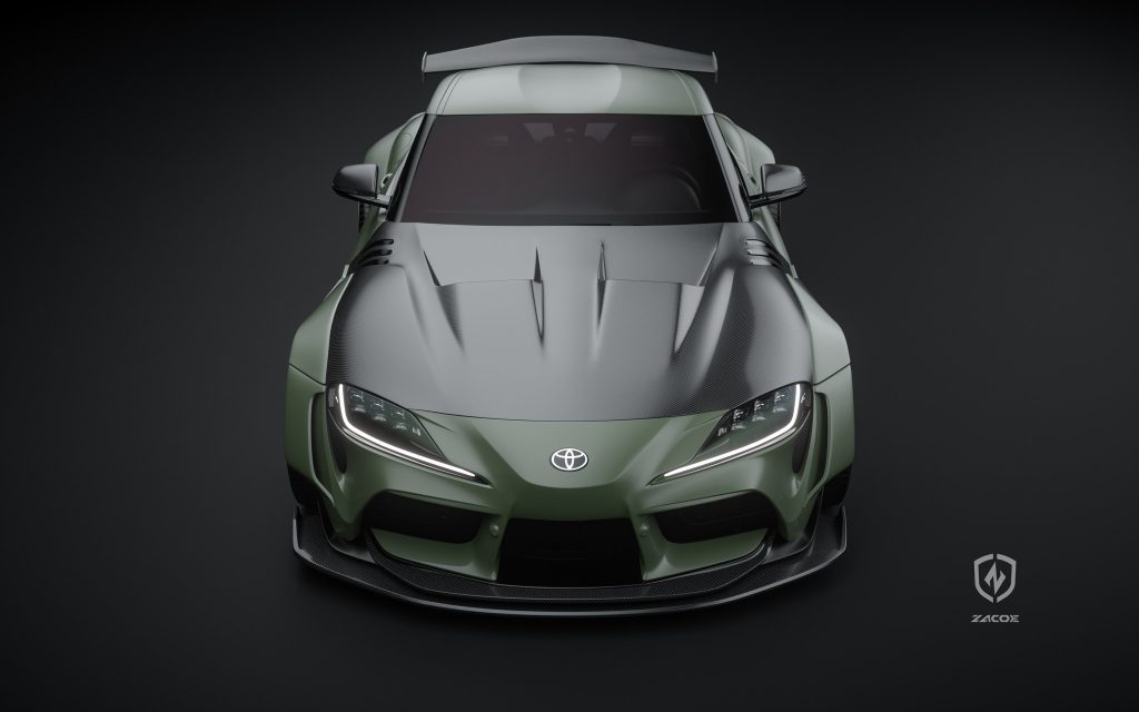 Toyota GR Supra Gets A Menacing Widebody Makeover By Zacoe | Carscoops