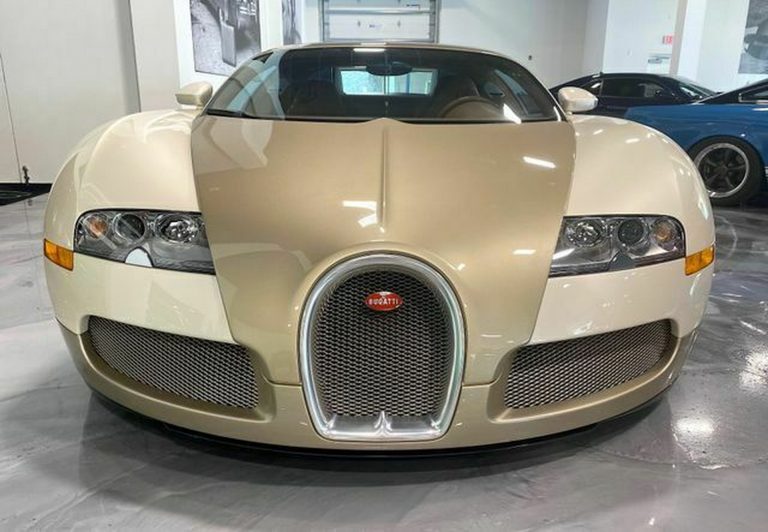 For $1.6 Million, Will You Go For A One Of A Kind Beige Bugatti Veyron ...
