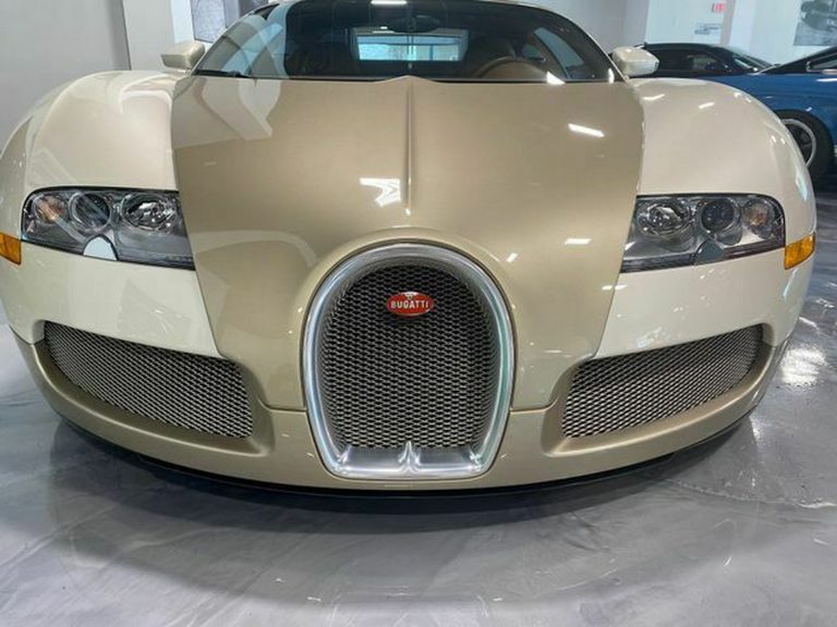 For $1.6 Million, Will You Go For A One Of A Kind Beige Bugatti Veyron ...