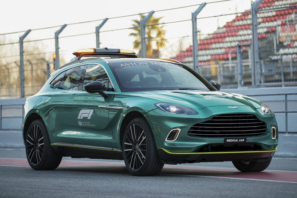 Aston Martin Will Supply F1 Safety And Medical Cars For 12 Grands Prix ...