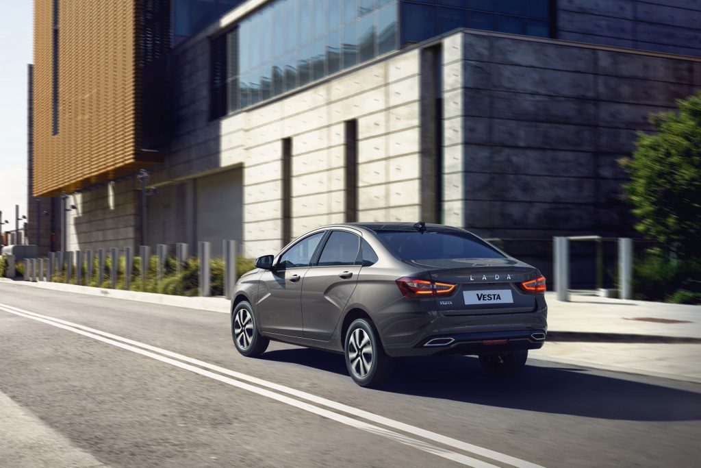 Facelifted 2022 Lada Vesta Revealed In Sedan And Cross SW Forms | Carscoops