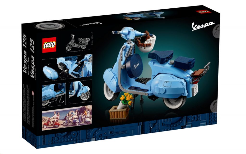 Lego Introduces 1,106-Piece Piaggio Vespa 125 Set | Carscoops