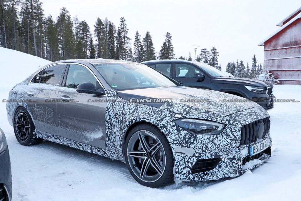 2023 Mercedes-AMG C63 Sedan And Wagon Drop Some Camo, Smile For Their ...