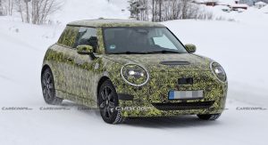 2023 Mini Hatch Tests Through The Snow Following Last Year's Leak ...