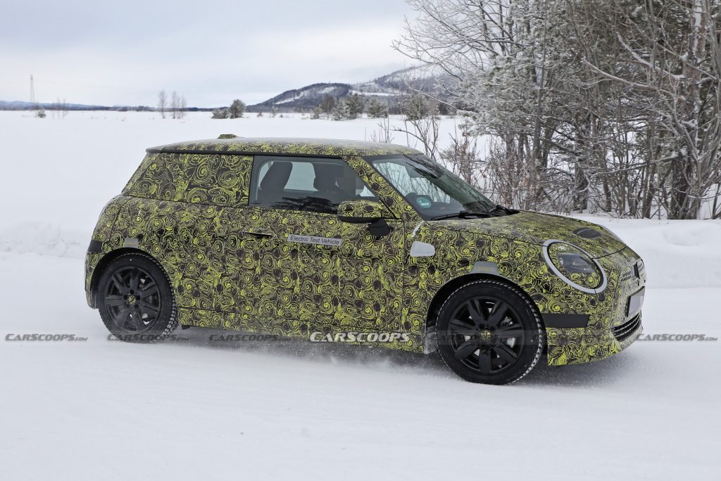 2023 Mini Hatch Tests Through The Snow Following Last Year’s Leak ...