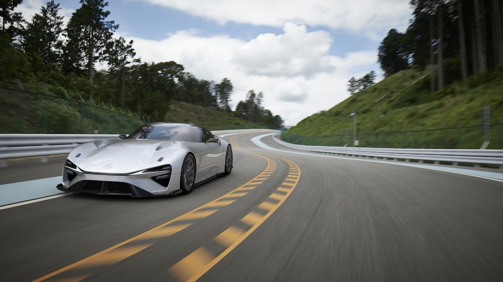 Lexus Shows Its Conceptual Electric LFA Successor In New Photos, Videos ...