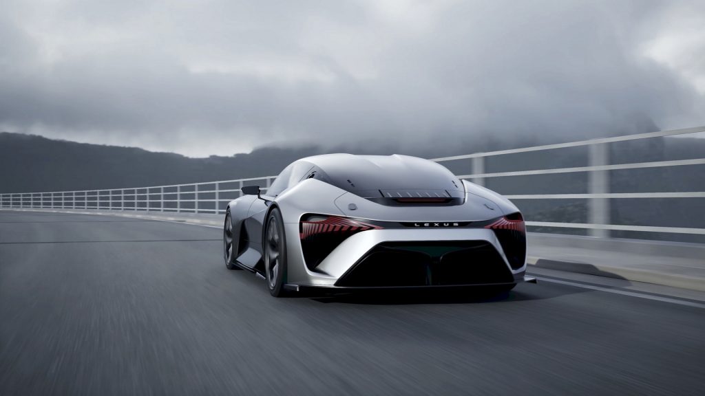 Lexus Shows Its Conceptual Electric LFA Successor In New Photos, Videos ...