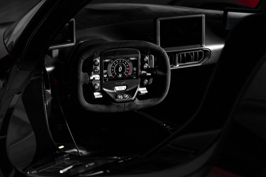 The Aston Martin Valkyrie Looks Almost Perfect In Supernova Red | Carscoops