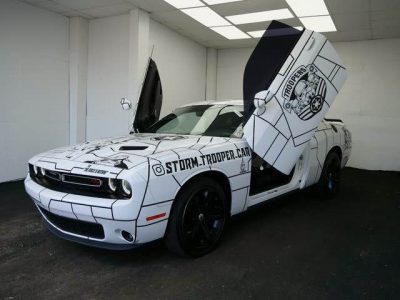 The Force Is Strong In This Stormtrooper-Inspired Dodge Challenger ...