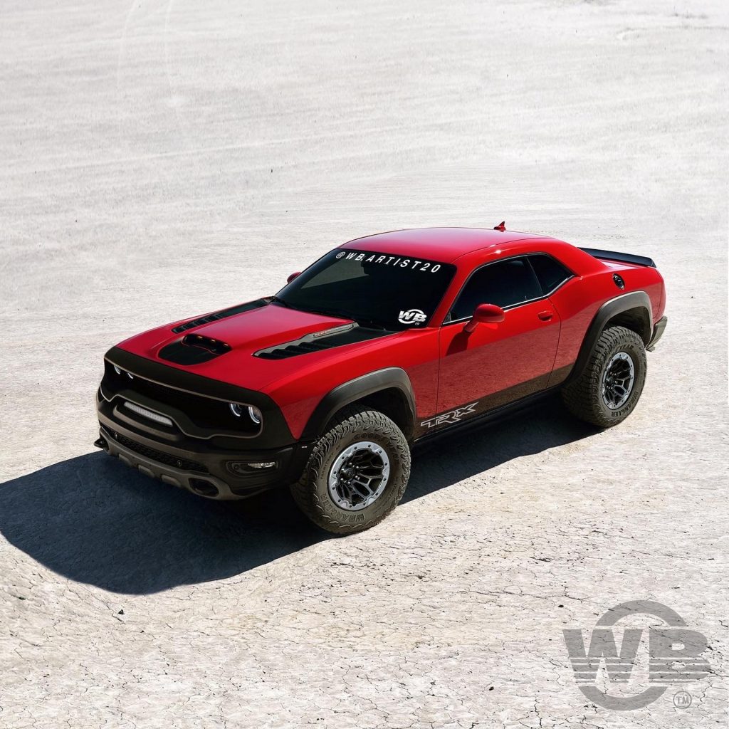 Lifted Dodge Charger