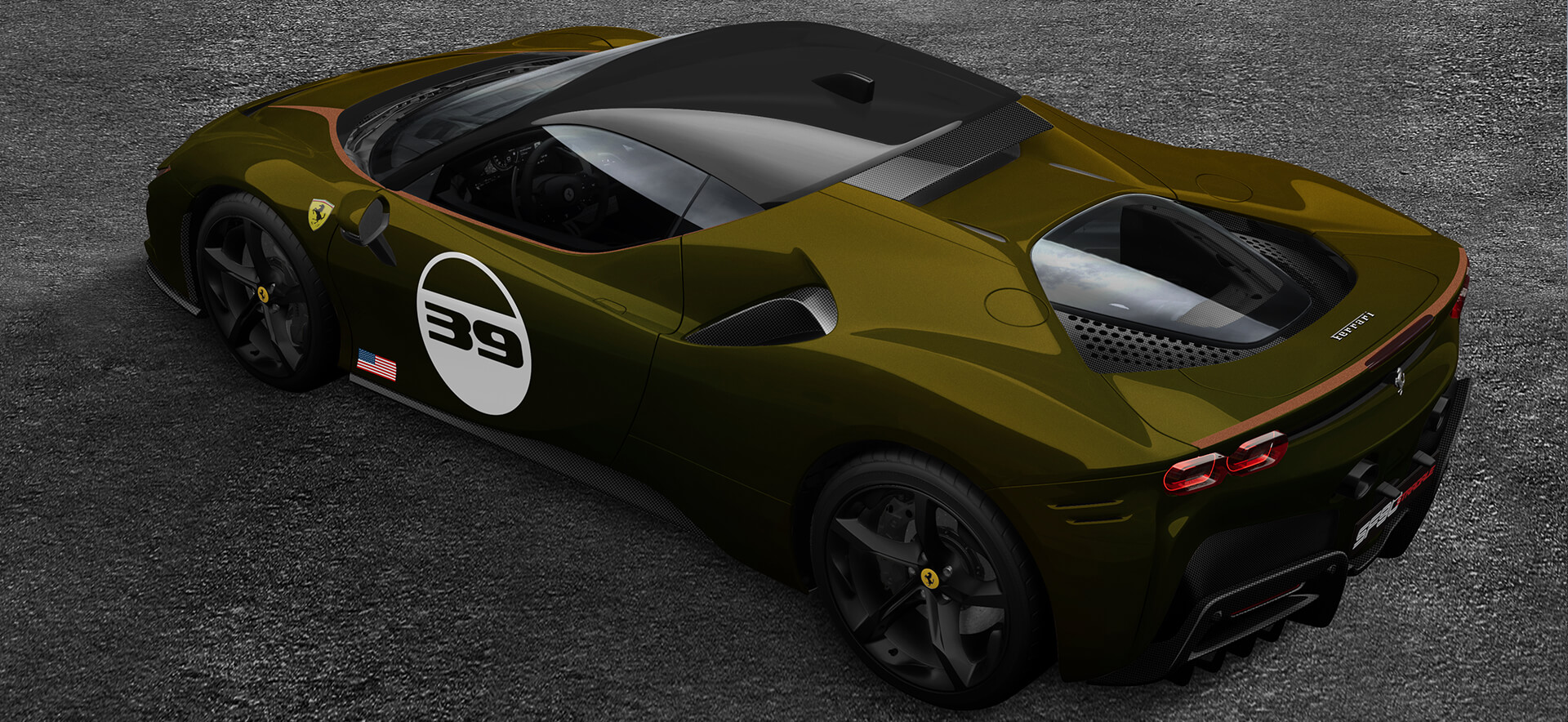 Ferrari’s Latest Cavalcade Special Is Verde Volterra Color For SF90 ...