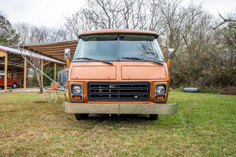 Take A Road Trip Back To 1973 With This Funky GMC MotorHome | Carscoops