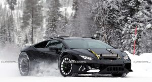 Lamborghini Huracan Sterrato Off-Road Supercar Spied Getting High Next ...