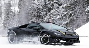 Lamborghini Huracan Sterrato Off-Road Supercar Spied Getting High Next ...
