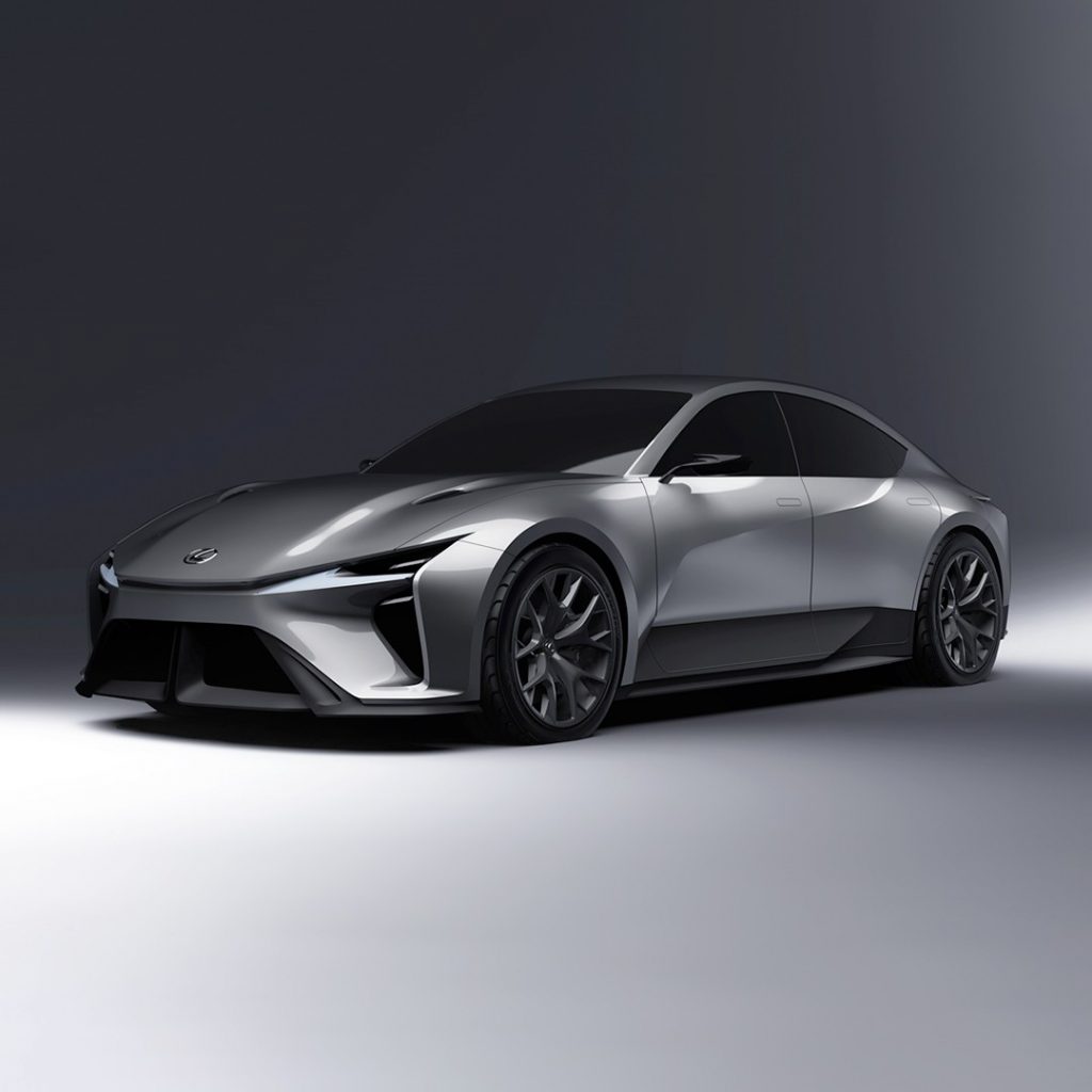 Lexus Gives Us A Better Look At Their Electrified Sedan Concept | Carscoops