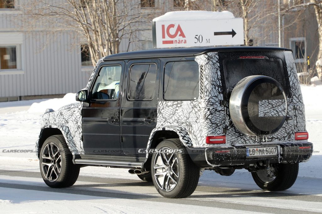 Facelifted Mercedes-AMG G63 Spotted Testing Again And With No Hybrid ...