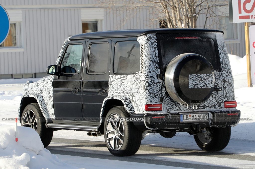 Facelifted Mercedes-AMG G63 Spotted Testing Again And With No Hybrid ...